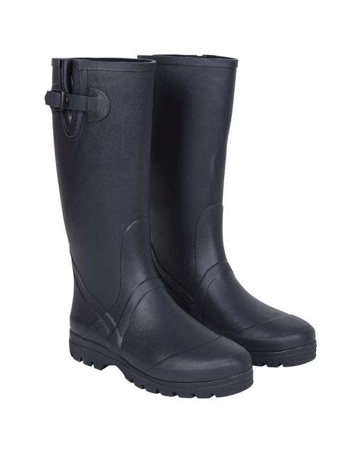 Mountain Warehouse Tall Rubber Wellies Waterproof Sturdy Grip Outdoor ...