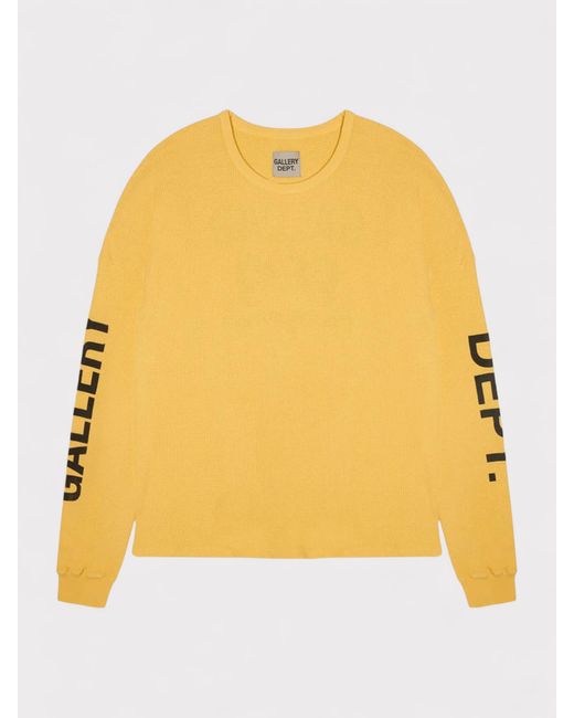 GALLERY DEPT. Department Thermal in Yellow for Men | Lyst UK
