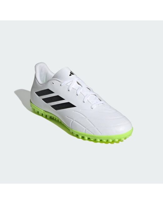 adidas Originals Copa Pure.4 Turf Boots in Green | Lyst UK