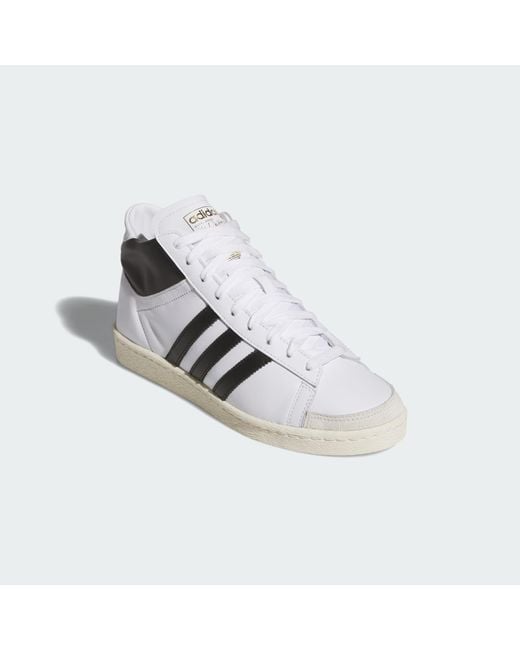 adidas Originals Jabbar Hi Shoes in Metallic for Men | Lyst UK
