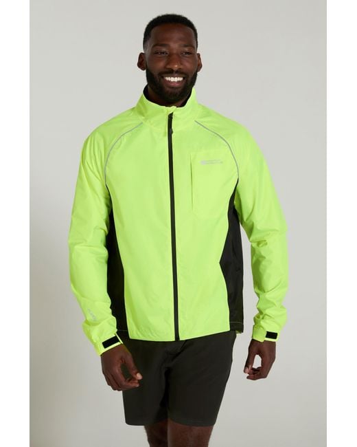 Mountain Warehouse 'Adrenaline' Cycling Jacket Reflective Waterproof ...