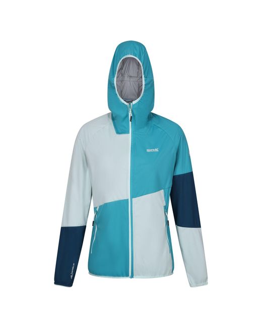 Regatta Ladies Tarvos Vi Waterproof Jacket (Tahoe/Bleached Aqua) in ...
