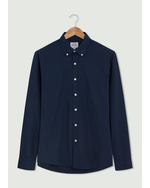 Peter Werth Peak Ls Shirt in Blue for Men | Lyst UK