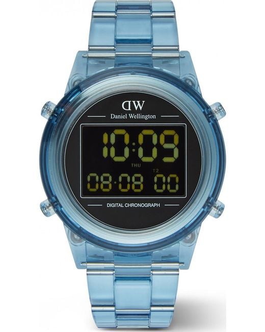Daniel Wellington Dw00100770 Retro Digital Watch in Grey | Lyst UK