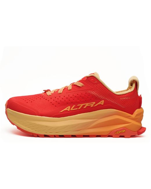 altra running Olympus 6 Trail Shoes in Red | Lyst UK