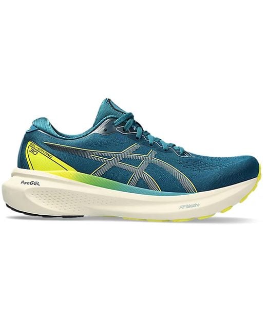 Asics Gel-Kayano 30 Running Shoes in Blue for Men | Lyst UK