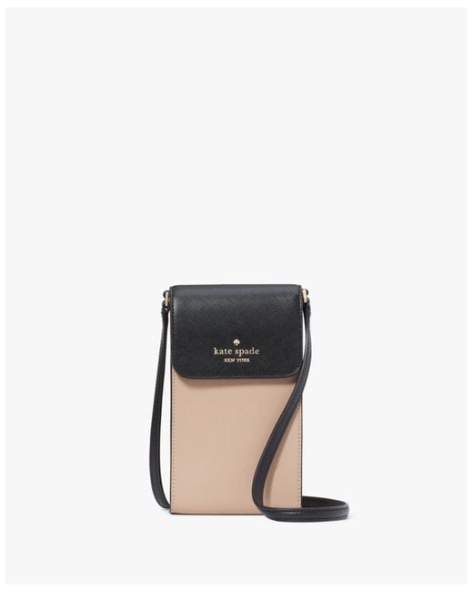 Kate Spade Madison Colorblock Saffiano Leather North South Flap Phone ...