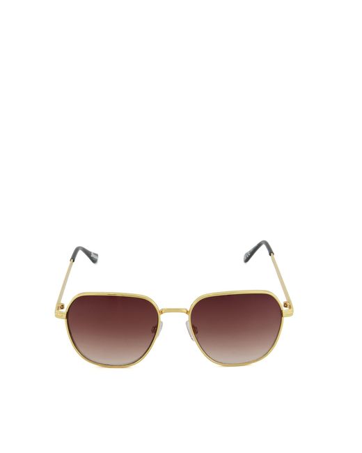 Dune Giordanno Metal-Frame Sunglasses in Brown | Lyst UK