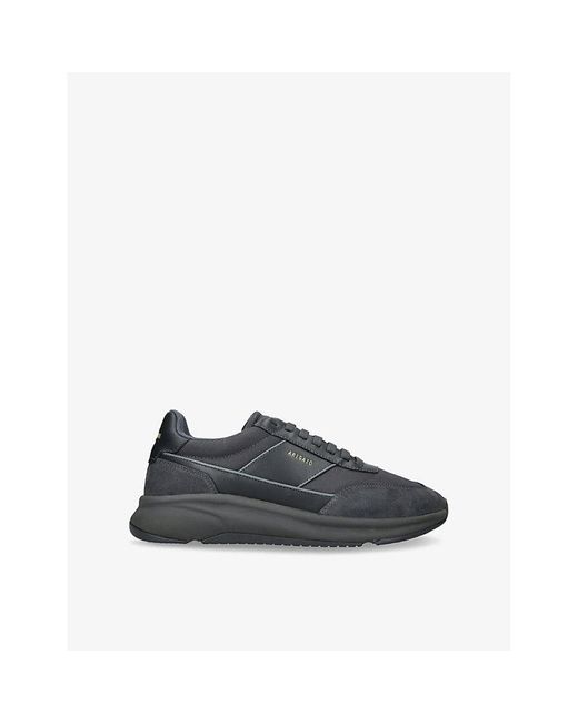Axel Arigato Genesis Neo Runner Suede And Leather Low-Top Trainers in ...