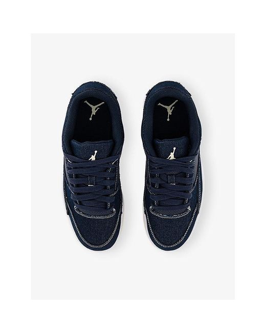 Nike Flight Court Suede Trainers in Blue | Lyst UK