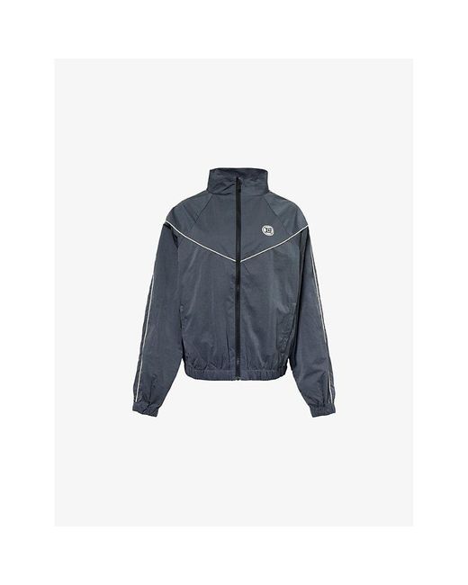P.E Nation Switchback Contrast-Piping Shell Jacket in Blue | Lyst