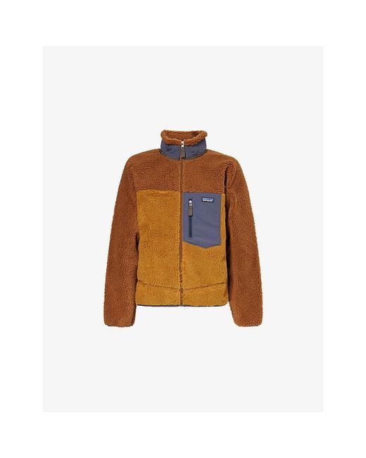 Patagonia Shelter Classic Retro-X Windproof Fleece Jacket in Brown for ...