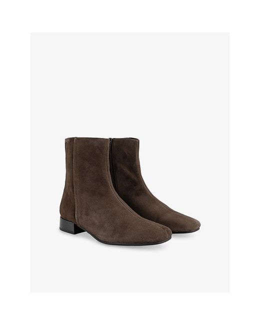 Vagabond Shoemakers Mona Suede Ankle Boots in Brown | Lyst UK