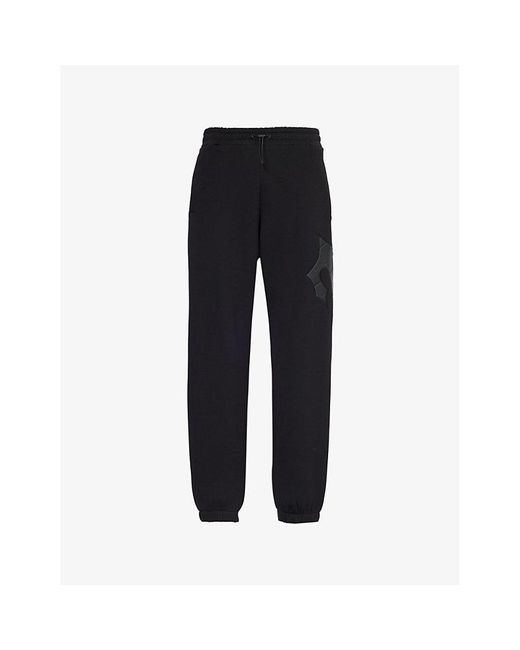 Trapstar Irongate Brand-Patch Straight-Leg Cotton-Blend Jersey Jogging ...