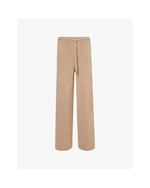 Max Mara Rino Relaxed-Fit Wide-Leg Wool And Cashmere-Blend Trousers in ...