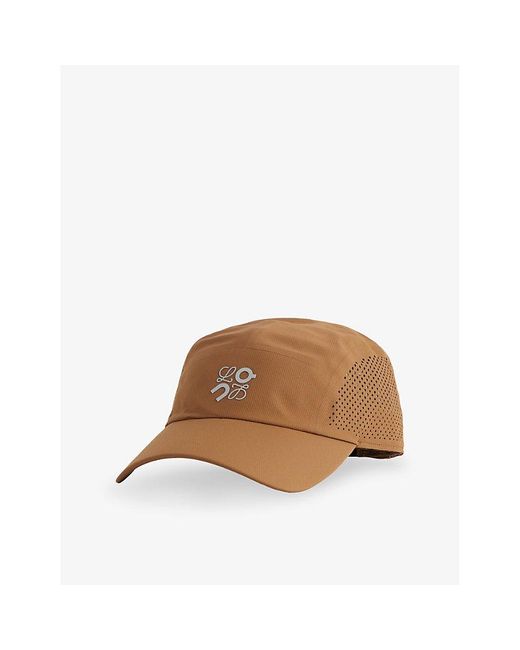 Loewe X On Reflective-Branding Woven Baseball Cap in Brown for Men ...