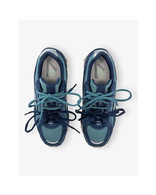New Balance 204L Suede And Mesh Trainers in Blue | Lyst UK