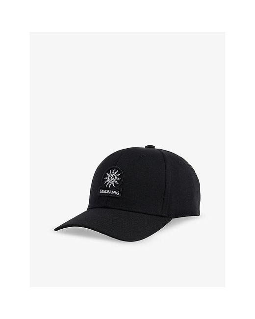 Sandbanks Badge Logo Cap in Black for Men | Lyst