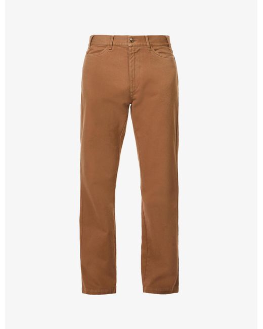 Stockholm Surfboard Club Fog Relaxed-fit Straight-leg Cotton-twill ...