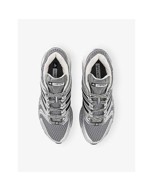 adidas Adistar Control 5 Mesh Trainers in White for Men | Lyst UK