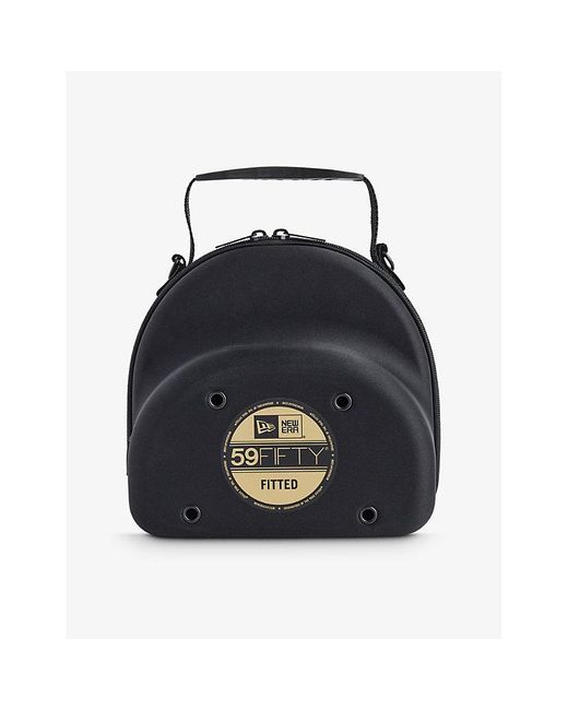 KTZ 59fifty Logo-print Woven Cap Carrier in Black for Men | Lyst