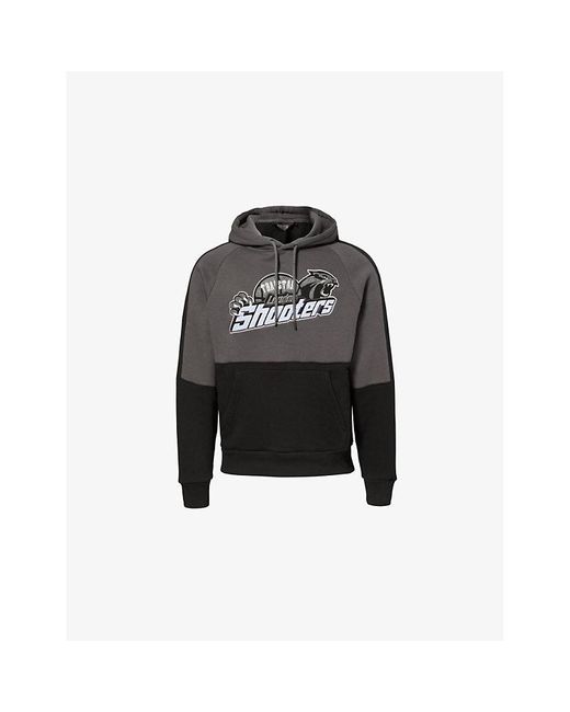 Trapstar Shooters Logo-Applique Cotton-Blend Jersey Hoody in Black for ...