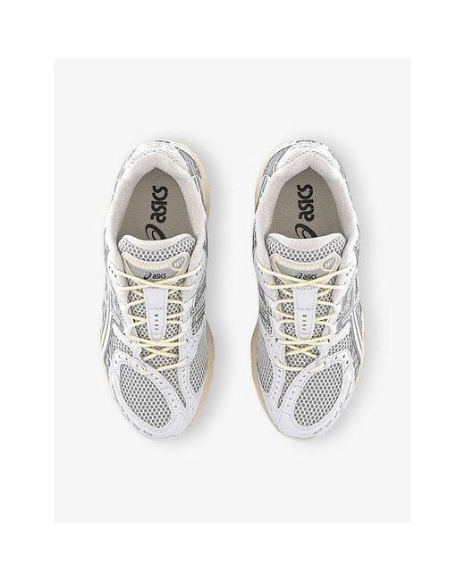 Asics Gel-Nimbus 10.1 Low-Top Woven Trainers in White for Men | Lyst UK