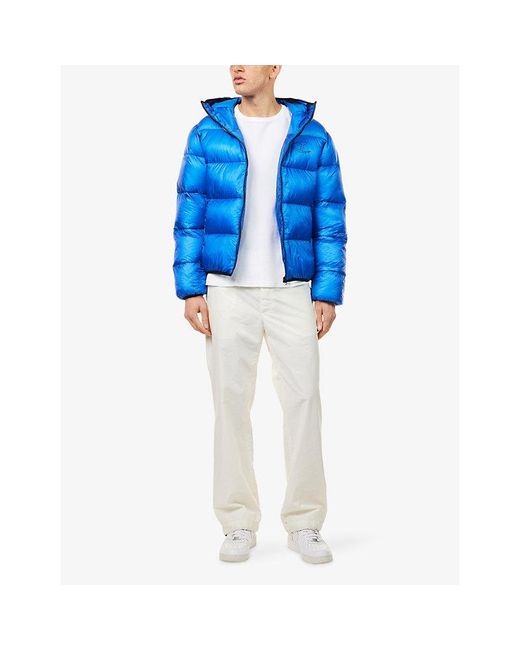 Trapstar Hyperdrive Translucent Hooded Shell Jacket in Blue for Men ...