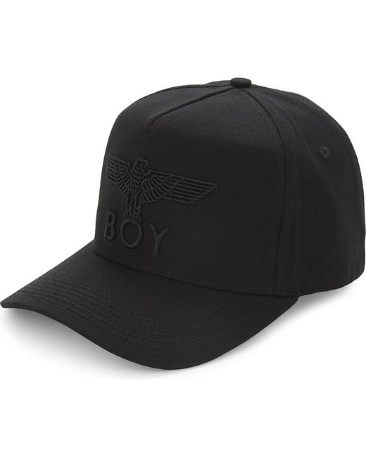 Boy london Eagle Cotton Snapback Cap in Black for Men - Save 10% | Lyst