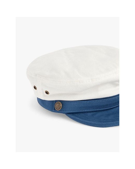 Polo Ralph Lauren Deckwash Wht/ Multi Captain Logo-Embroidered Cotton ...