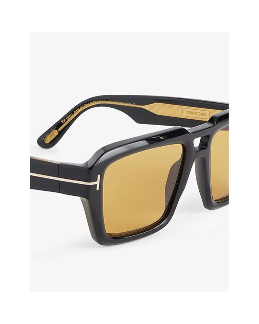 Tom Ford Tf Sun Icon in Metallic for Men | Lyst