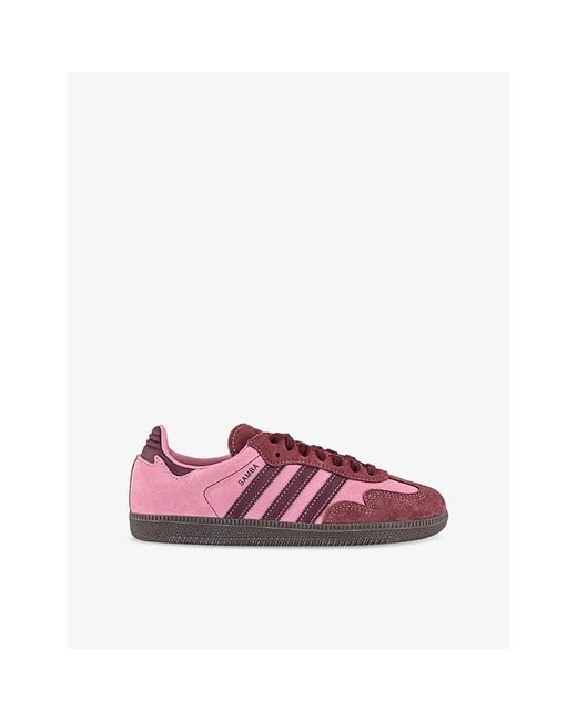 adidas Samba Og Suede Trainers in Pink | Lyst UK