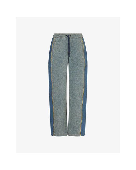 Levi's Levi's X Denim Tears Straight-Leg Panelled Denim Track Jeans in ...