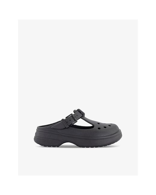 Crocs™ Classic Rubber Mary Jane Clogs in Blue | Lyst