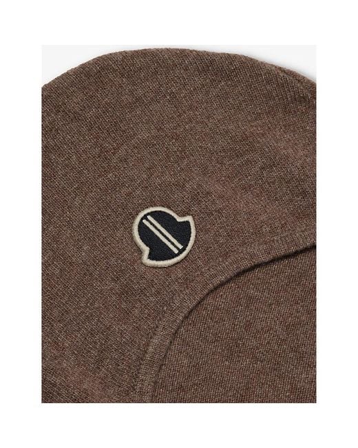 Rick Owens Ski Mask Wool And Cashmere-Blend Balaclava in Brown | Lyst