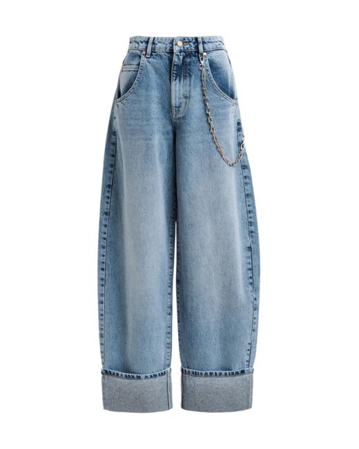 Essentiel Antwerp Belt-Loop Cow Jeans in Blue | Lyst