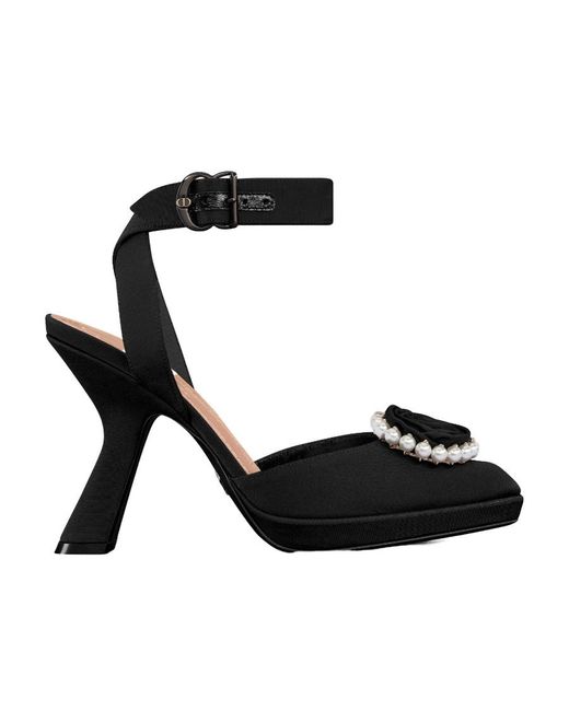 Dior Rose High Heels in Black | Lyst