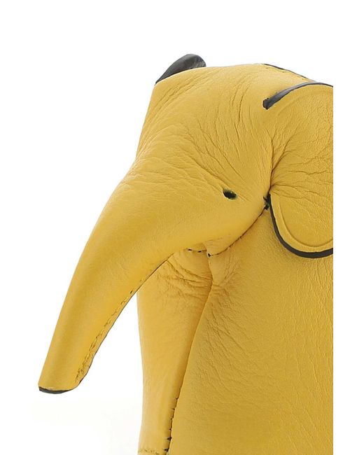 Loewe Elephant Shaped Key Chain in Yellow | Lyst