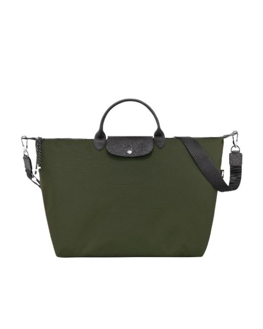 Longchamp Small Le Pliage Energy Travel Tote Bag in Green | Lyst