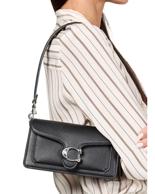 COACH Refresh Tabby Shoulder Bag 20 in Black | Lyst