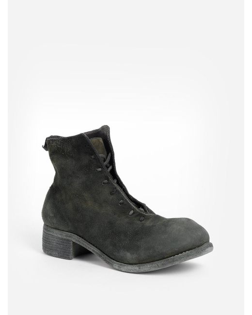Guidi Pl1 Lace Up Boots in Black for Men | Lyst