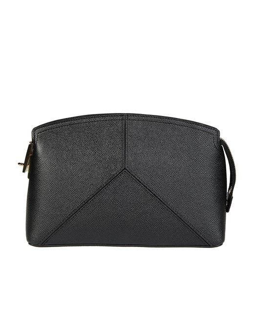 Victoria Beckham Logo Cross-Body Bag in Black | Lyst