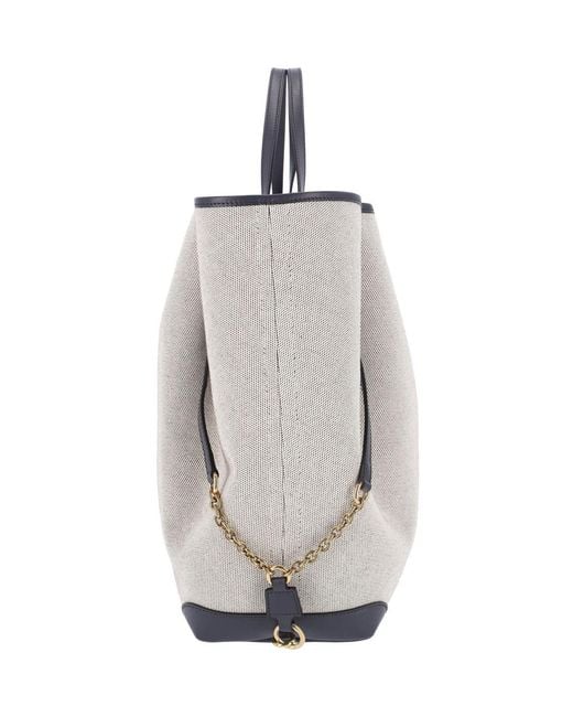 Chloé Large Clover Handbag in Grey | Lyst UK