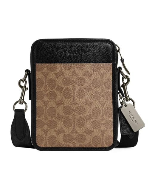COACH Color-Matching Cross-Body Bag in Black | Lyst