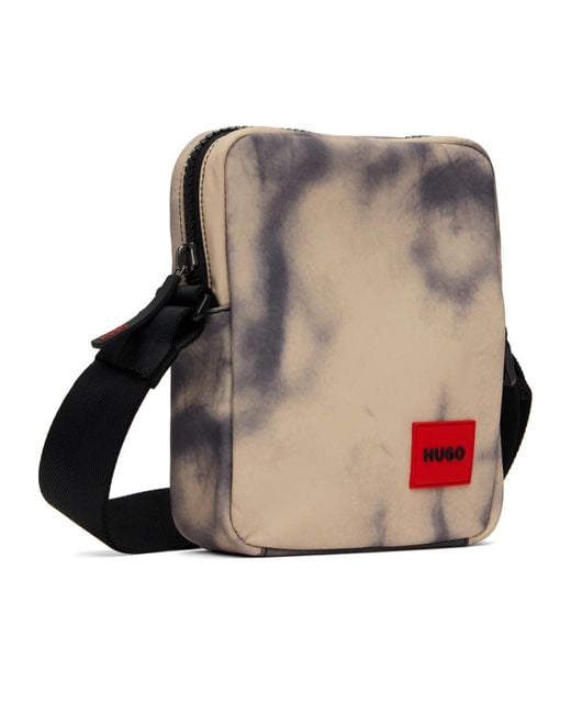 BOSS Logo Sticker Cross-Body Bag for Men | Lyst