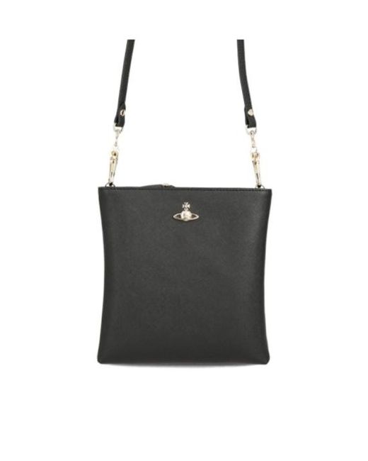 Vivienne Westwood Squire Crossbody Bag in Black | Lyst
