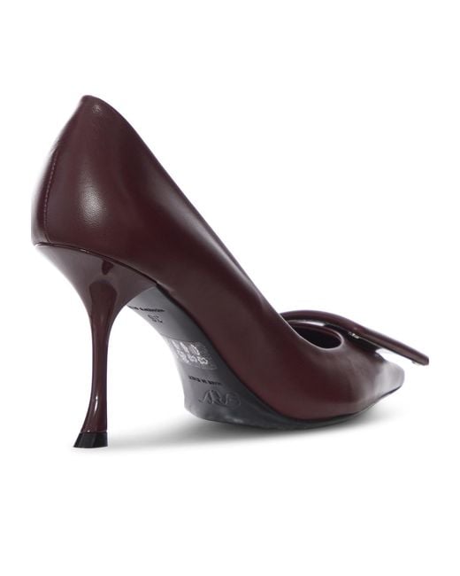 Roger Vivier Viv Ville Pointed High Heels in Purple | Lyst UK