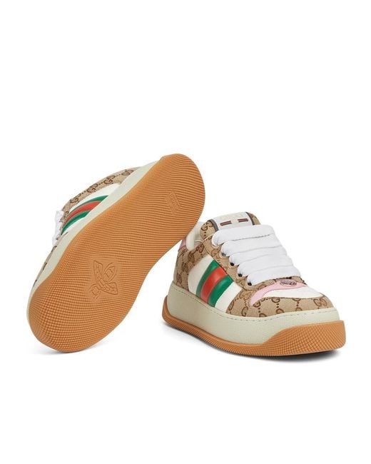 Gucci Gg Canvas Sneakers | Lyst