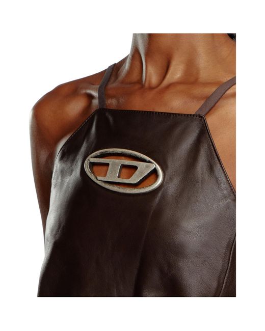 DIESEL Backless Sling in Brown | Lyst