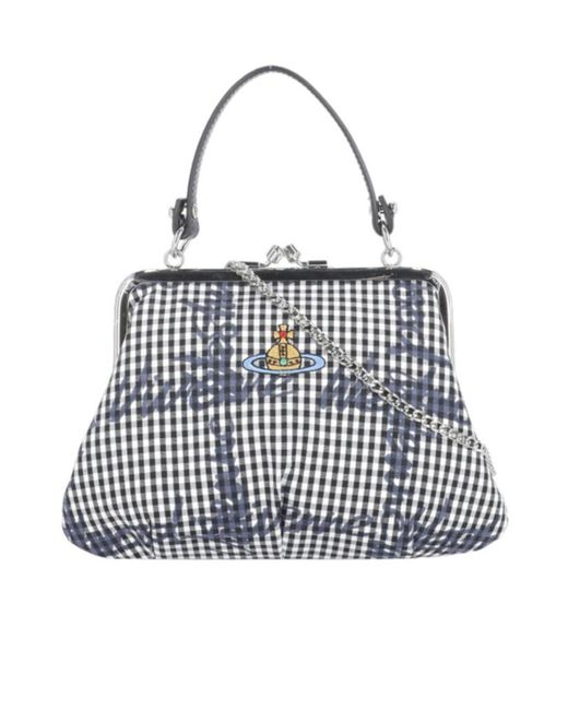 Vivienne Westwood Granny Frame Tote Bag in White | Lyst